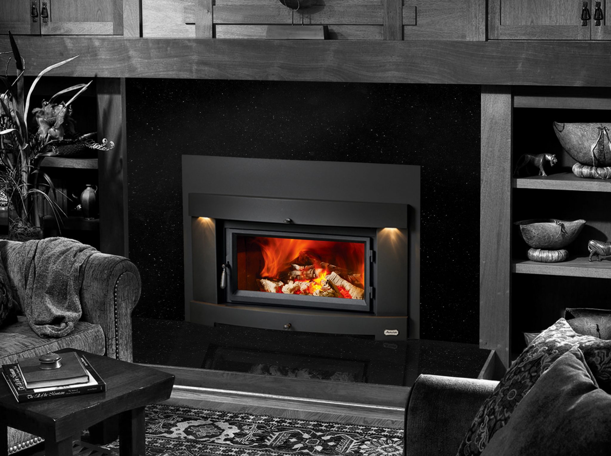 Lopi Flush Wood Medium NexGen | Lopi Fireplaces Australia
